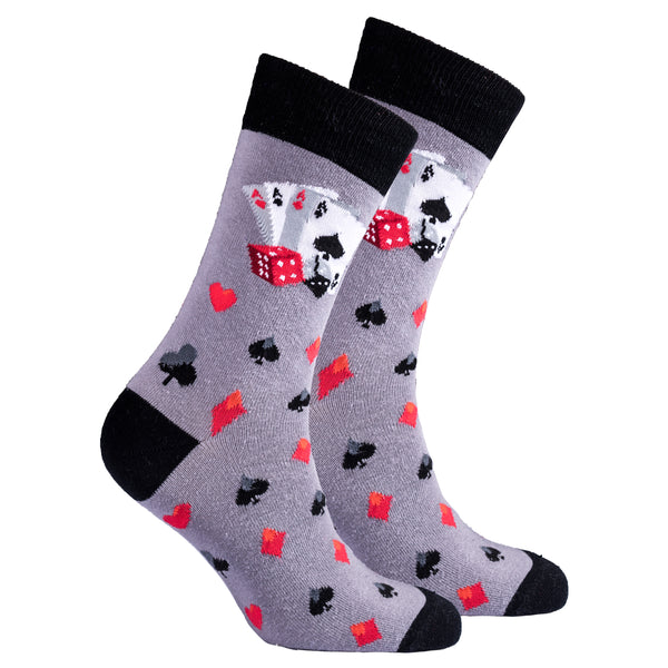 Men's Deck Of Card Socks - Socks n Socks