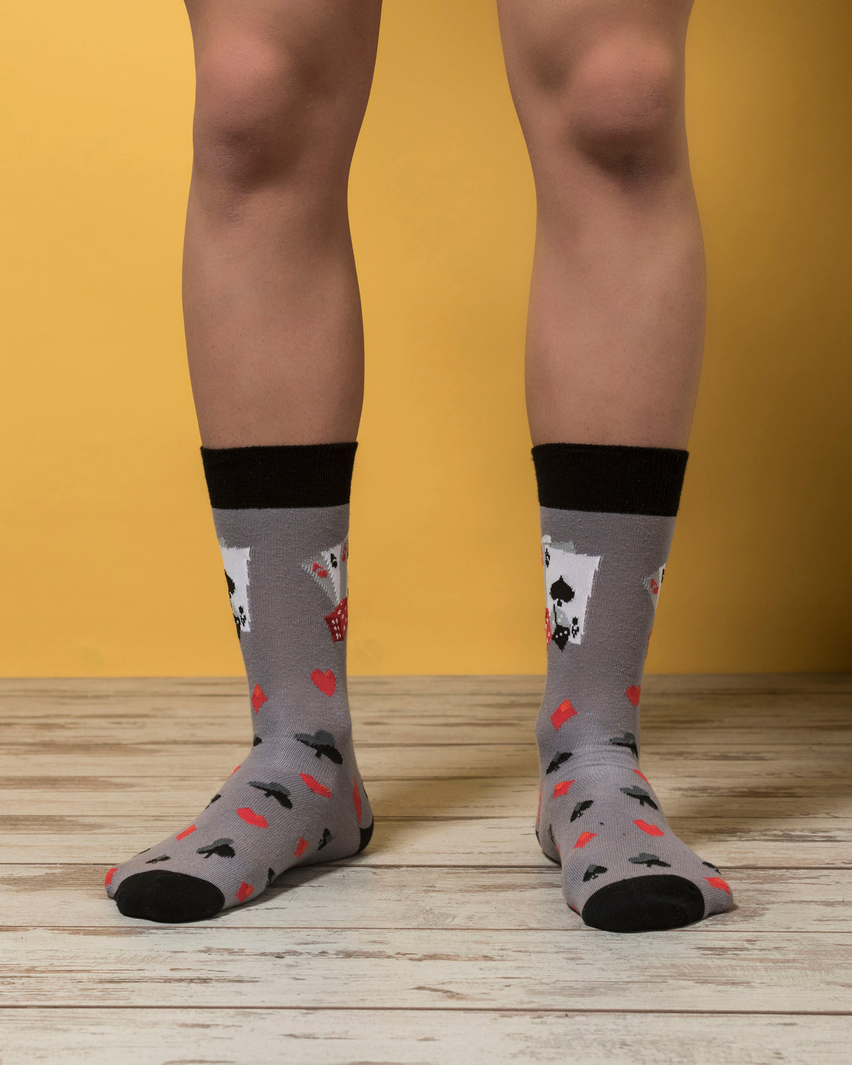 Men's Deck Of Card Socks - Socks n Socks
