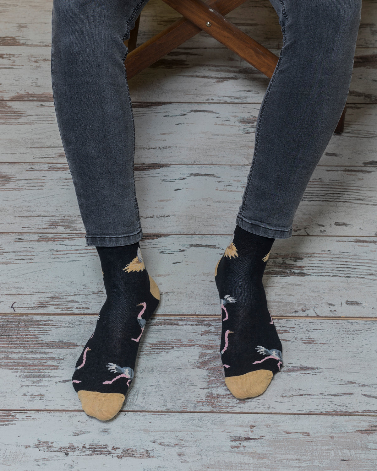 Men's Ostrich Socks - Socks n Socks