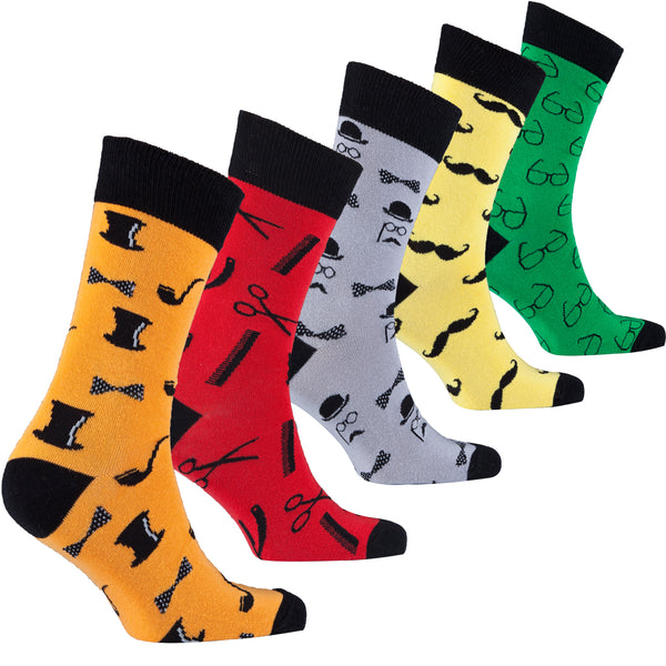 Men's Retro Hipster Socks - Socks n Socks