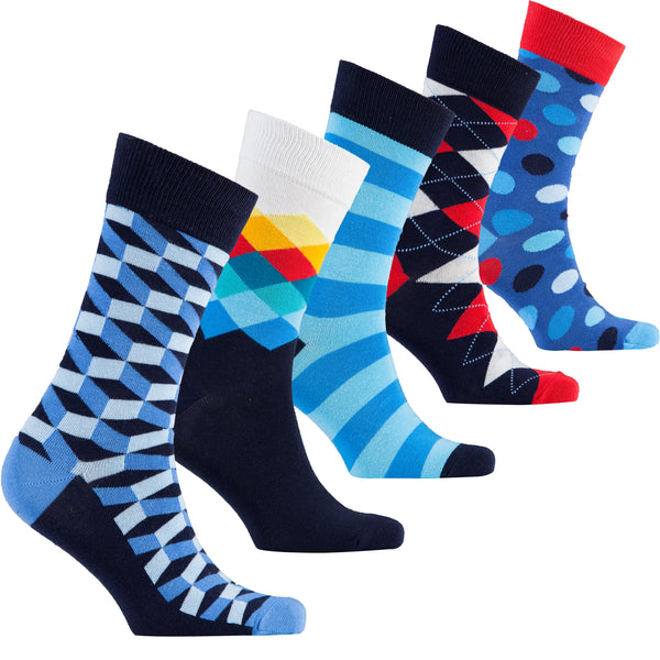 Men's Natural Mix Set Socks - Socks n Socks