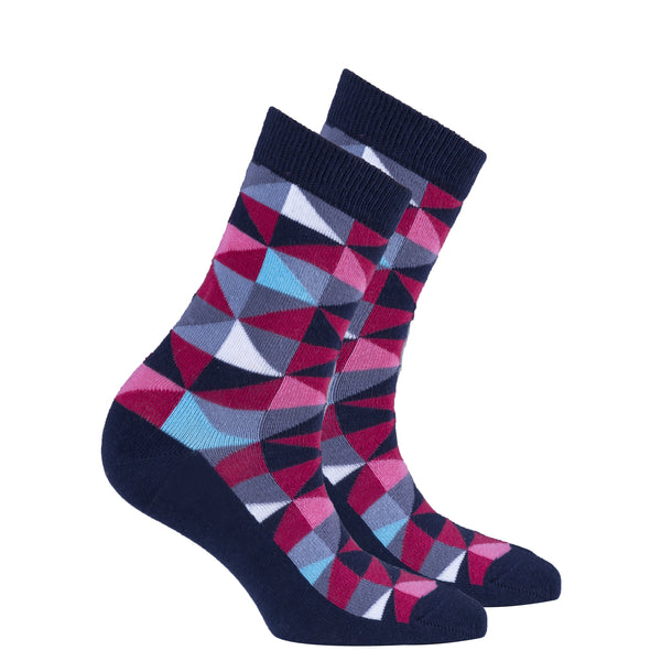 Women's Red Triangle Socks - Socks n Socks