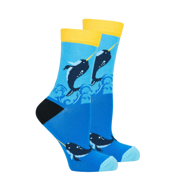 Women's Narwhal Socks - Socks n Socks