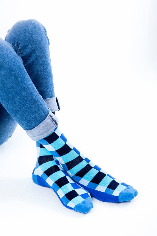 Men's Admiral Square Socks - Socks n Socks