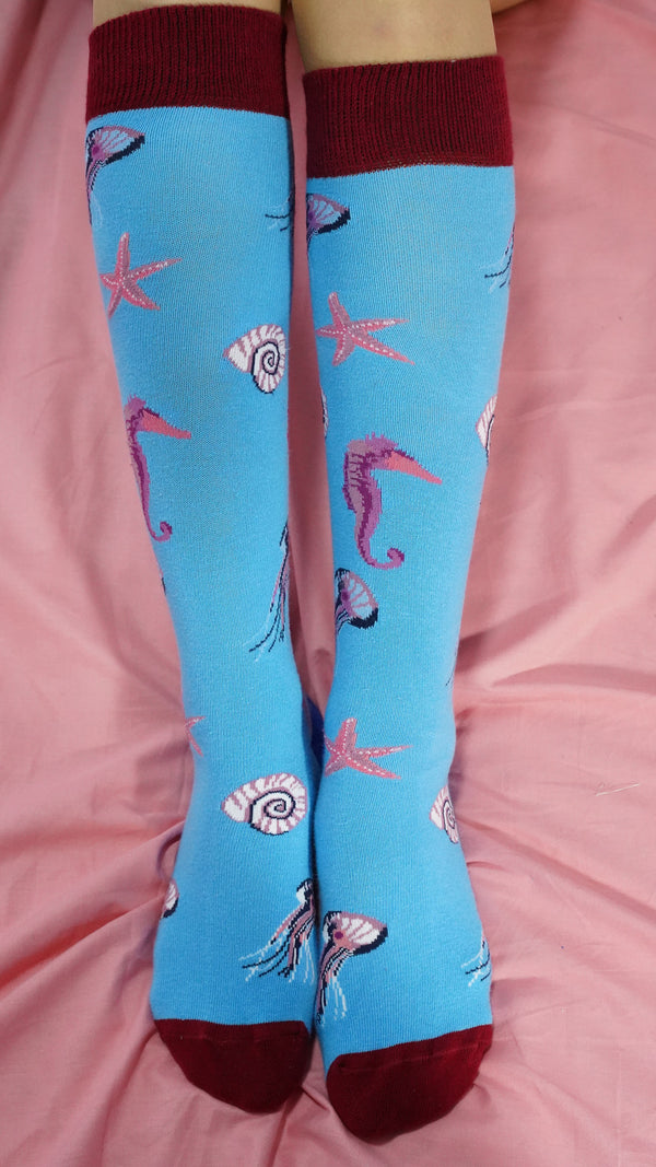 Women's Wild Animals Knee High Socks Set - Socks n Socks