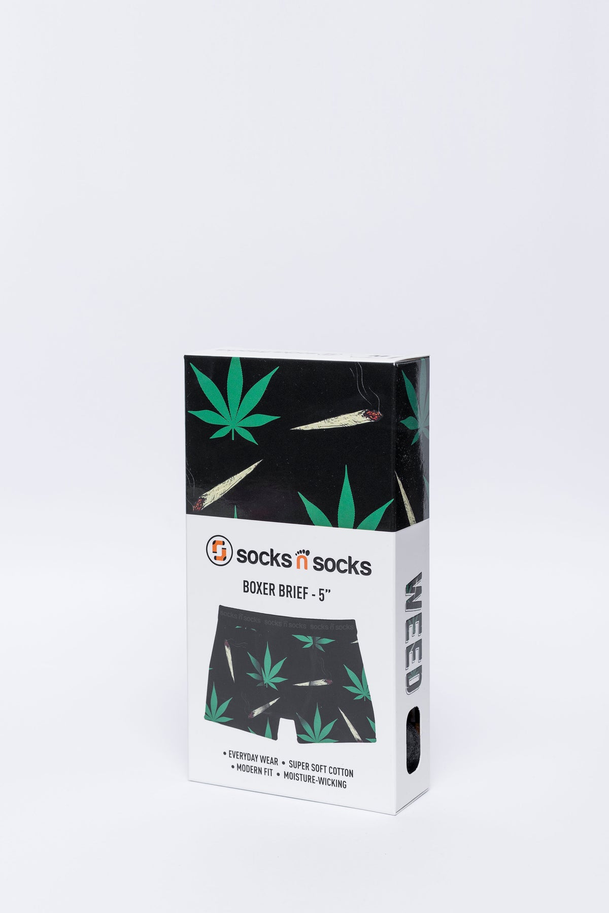 Men's Weed Boxer Brief - Socks n Socks